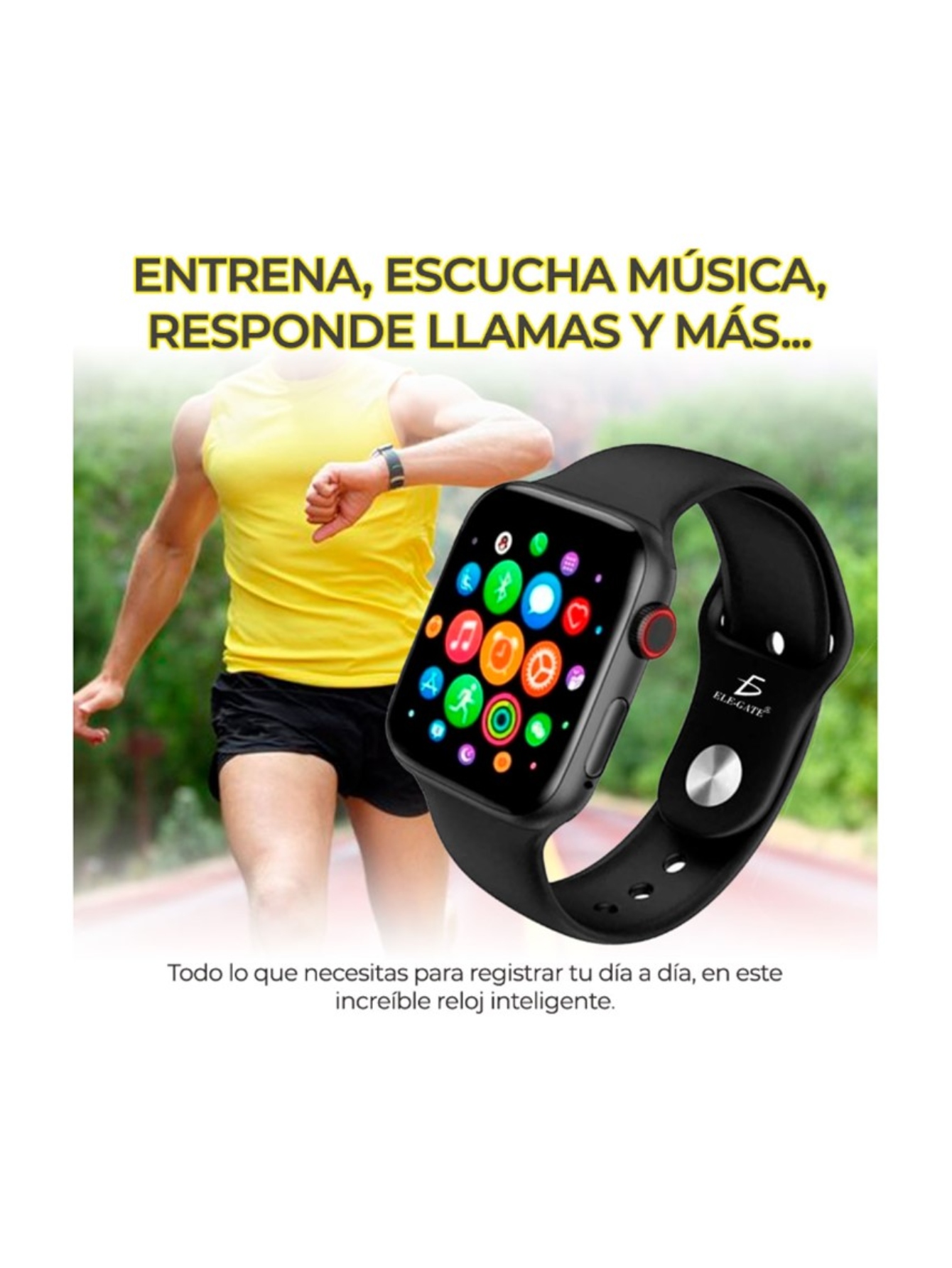 Reloj Inteligente T500 Llamada Bluetooth Smartwatch Deportivo Oxigeno